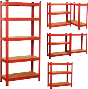 5 Tier Rack, High Load-Bearing Garage Shelving Unit